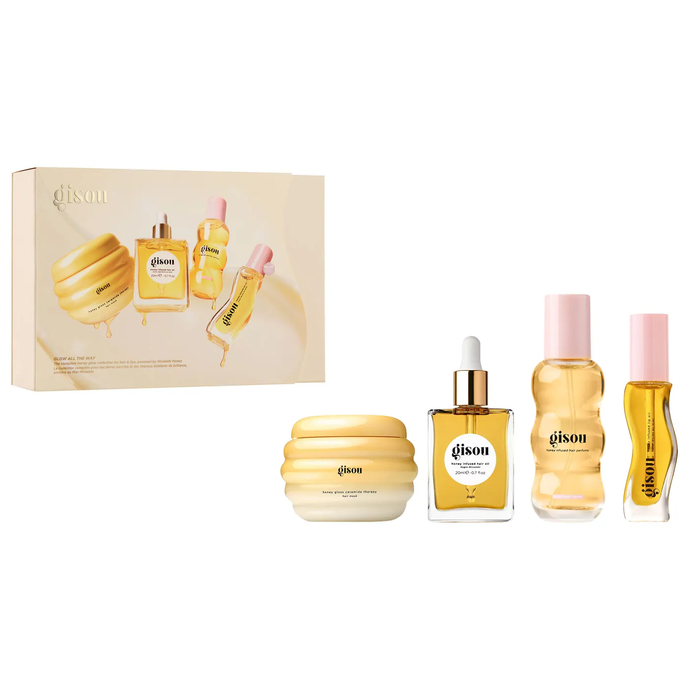 Glow All The Way Hair and Lip Gift Set - Bajo Pedido - KOI BEAUTIQUE